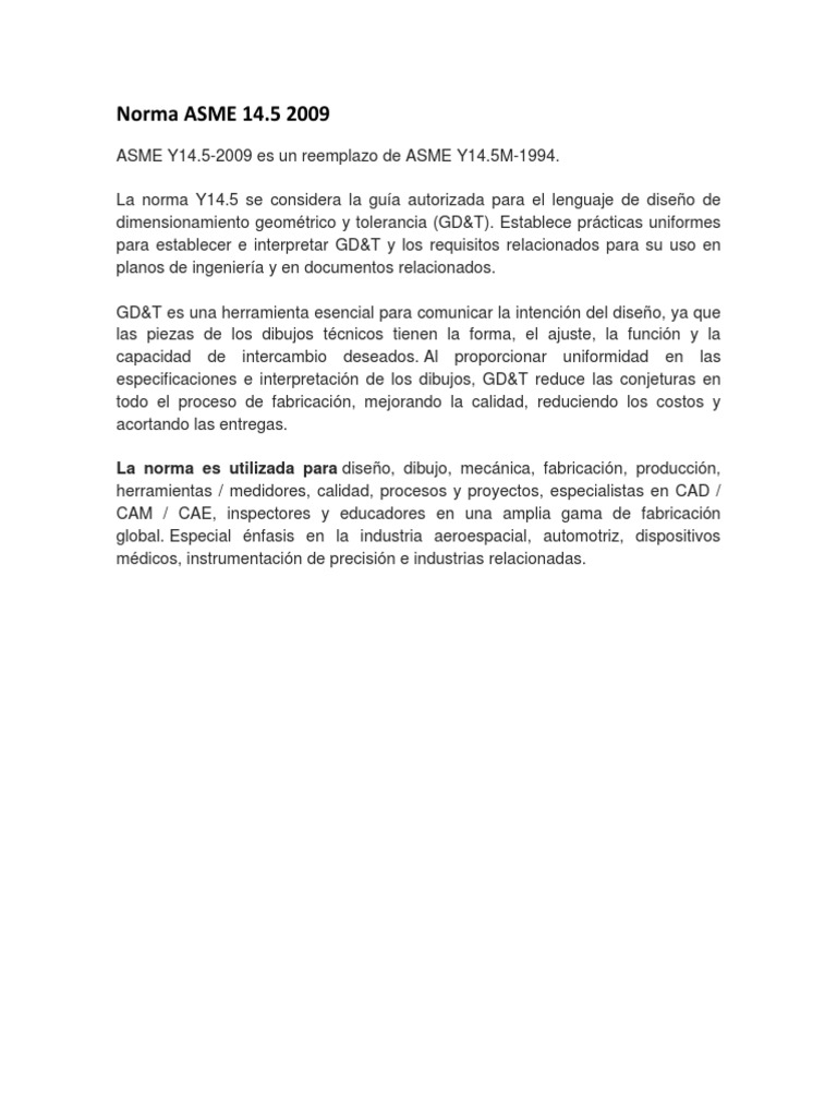 Norma ASME 14.5 | PDF