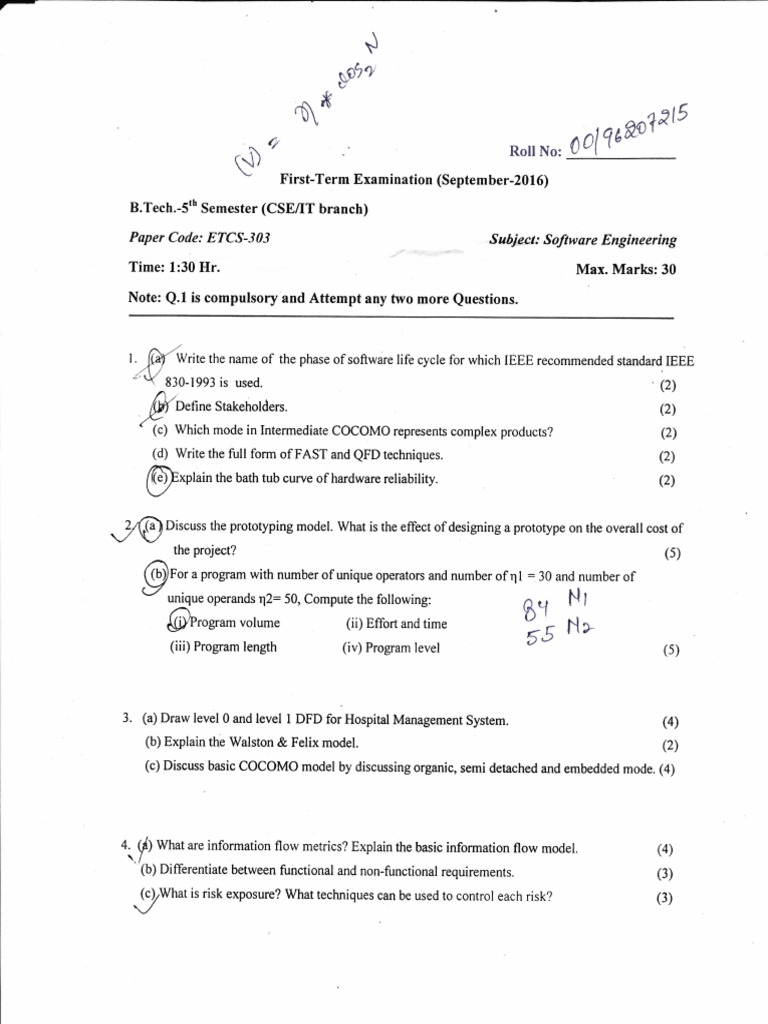 Software Engineering | PDF | Areas Of Computer Science | Systems Engineering