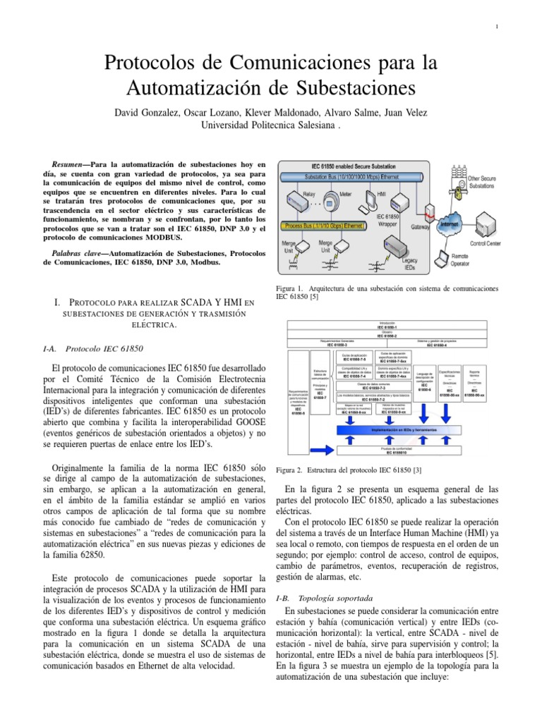 G4 Protocolos de Comunicaciones para Realizer SCADA | PDF | Scada ...