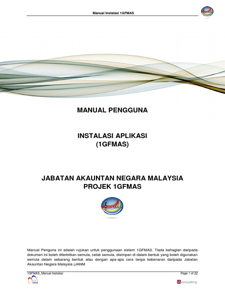 Manual Instalasi 1GFMAS | PDF