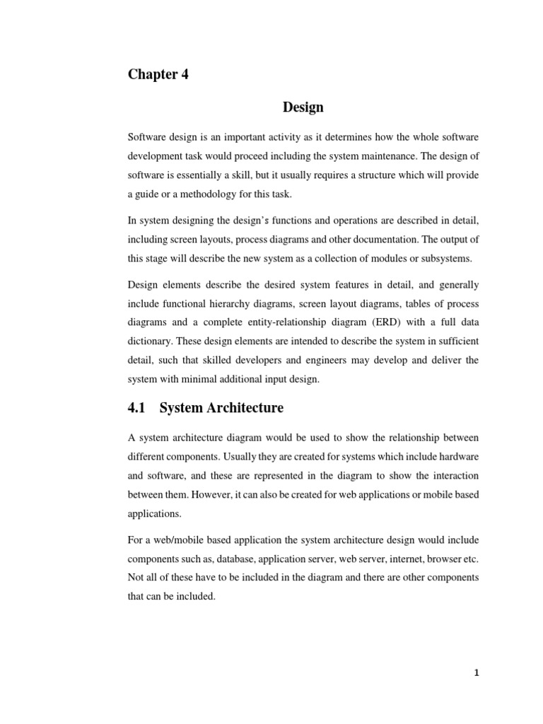 Design | PDF | Databases | Software Development