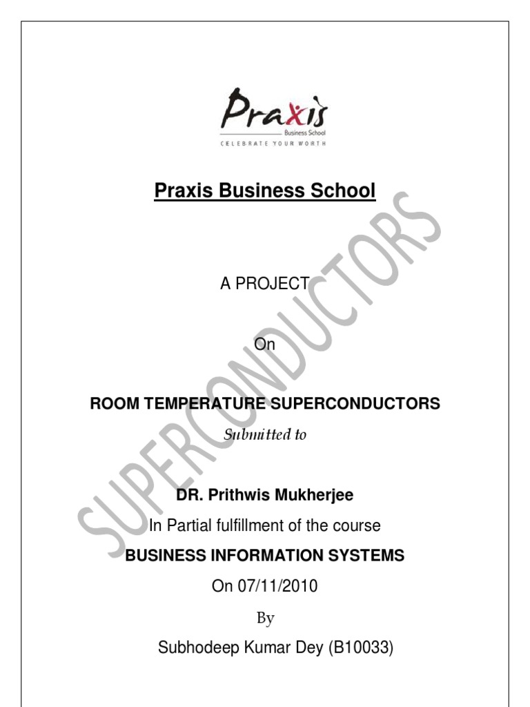 Praxis Business School | PDF