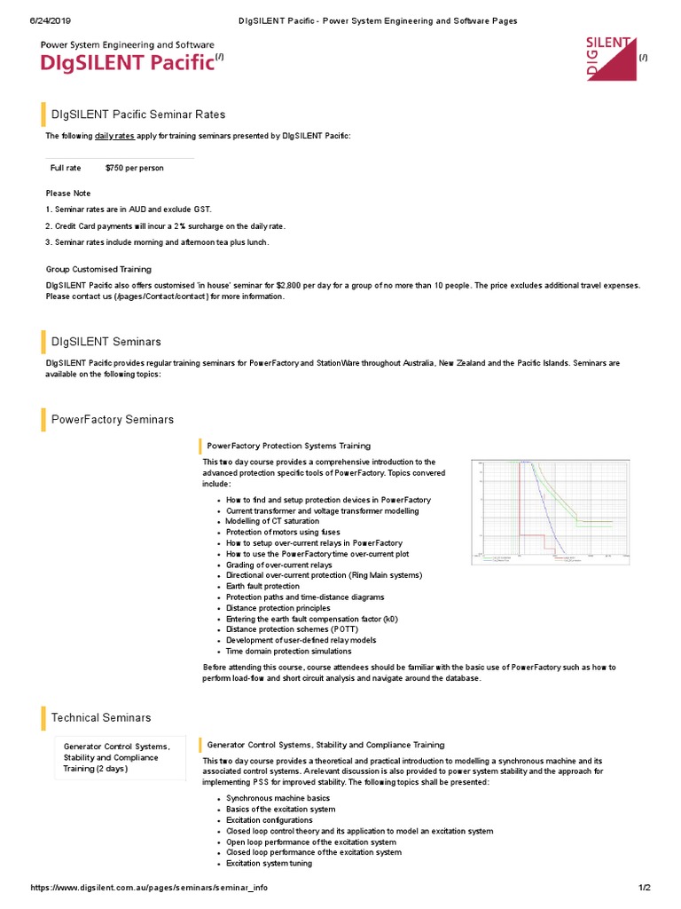 PowerFactory Protection Systems Training | PDF | Control Theory ...