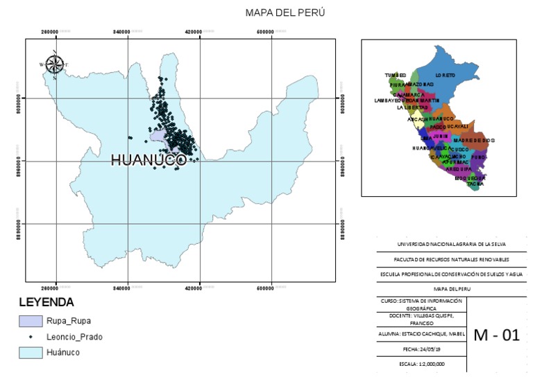 Mapa Del Perú | PDF | Perú | Naturaleza