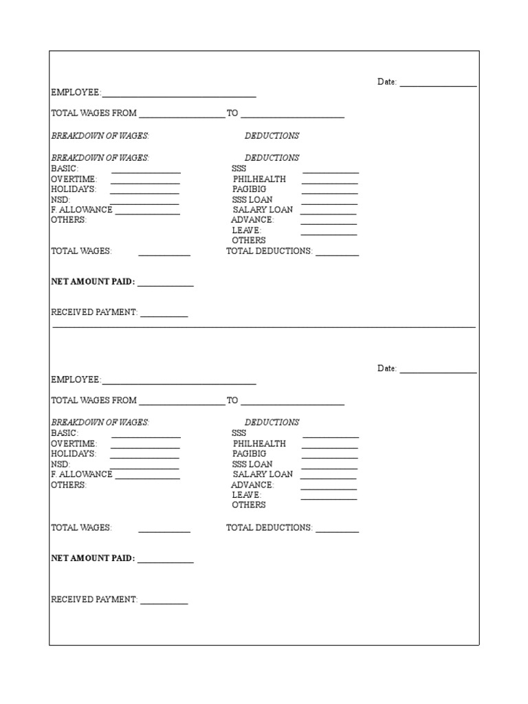 Breakdown of Wages: Deductions Breakdown of Wages: Deductions | PDF