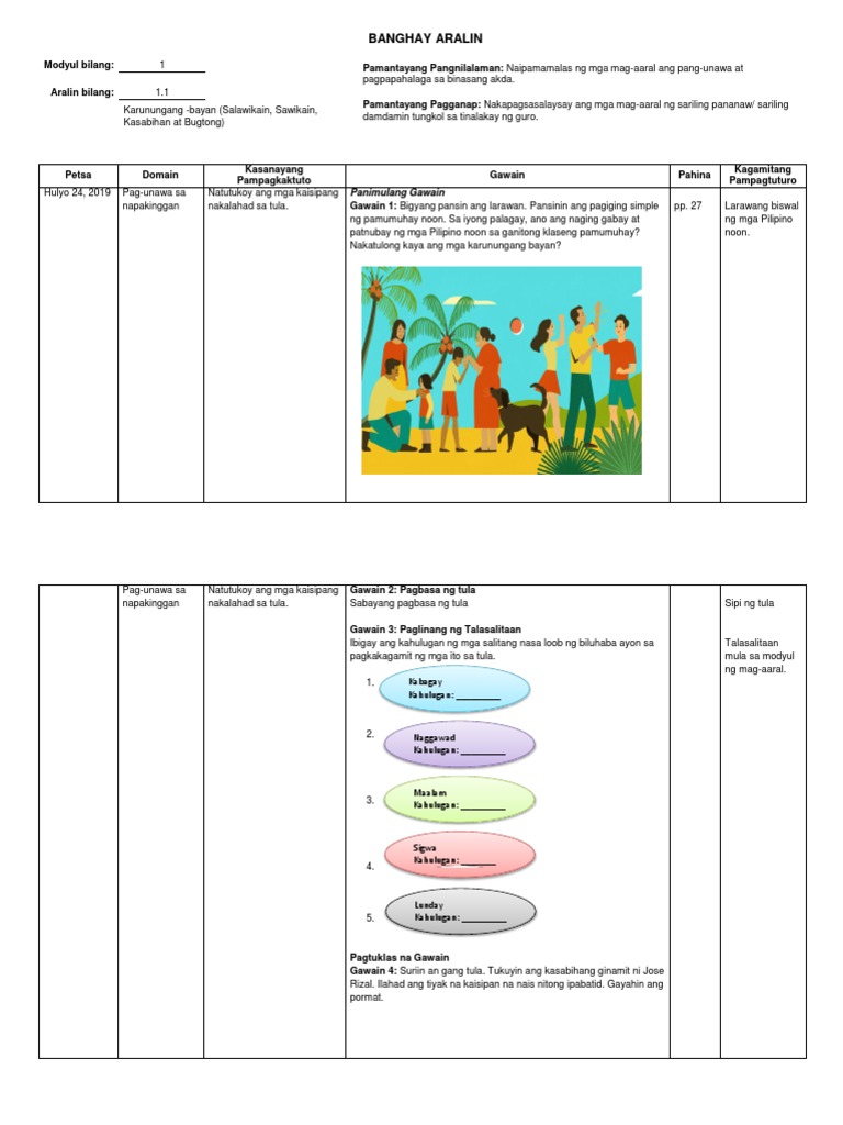 Sample DLP FILIPINO Obsevation | PDF