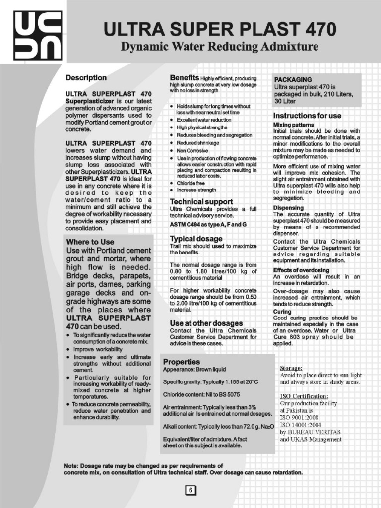 Ultra Super Plast 470 | PDF