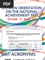 Nat | PDF | Test (Assessment)