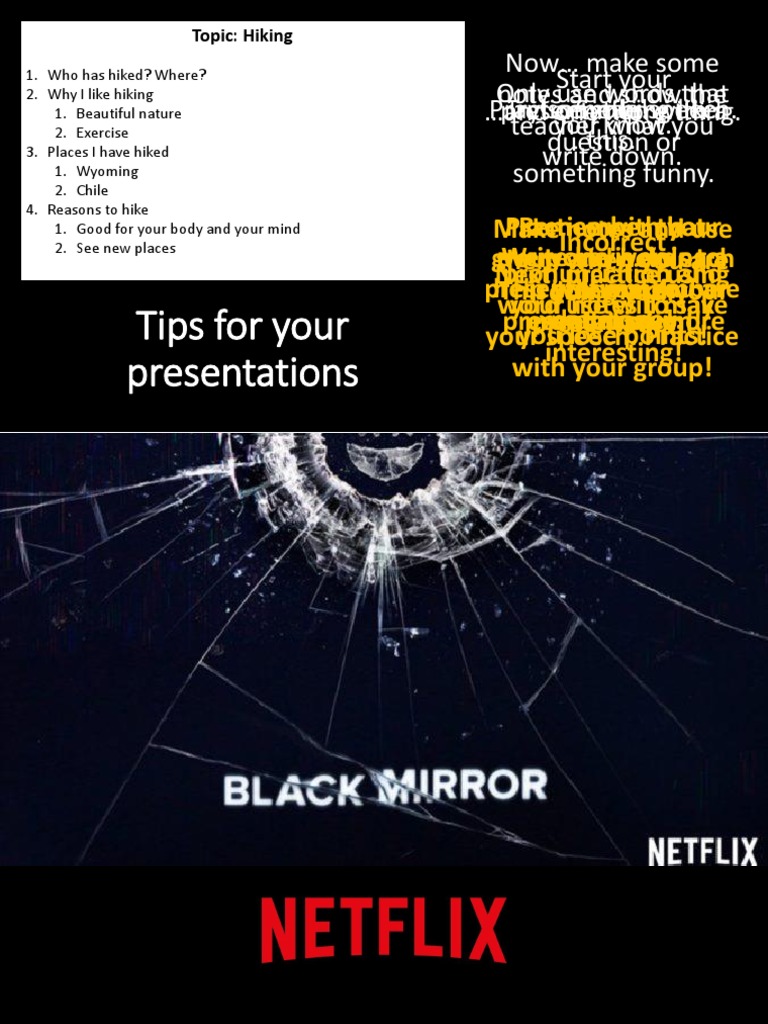 Black Mirror ESL Presentation | PDF
