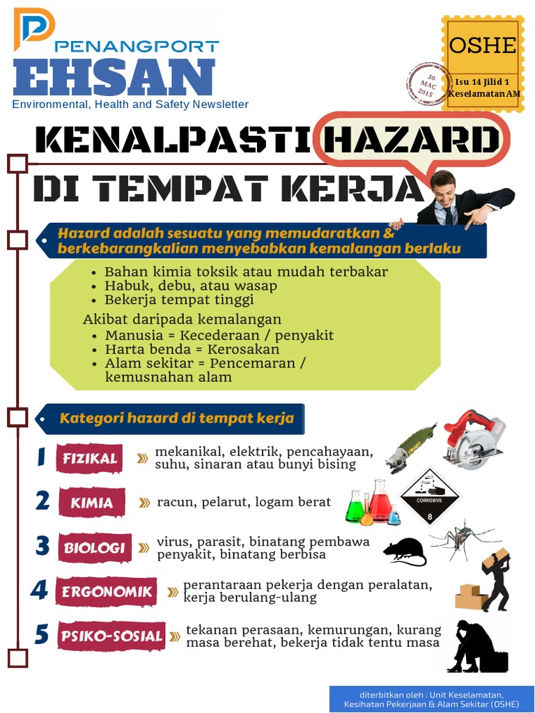 Kenalpasti Hazard Di Tempat Kerja | PDF