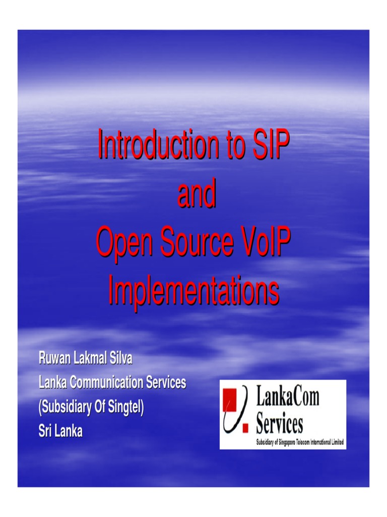 SIP PM | PDF | Session Initiation Protocol | Proxy Server