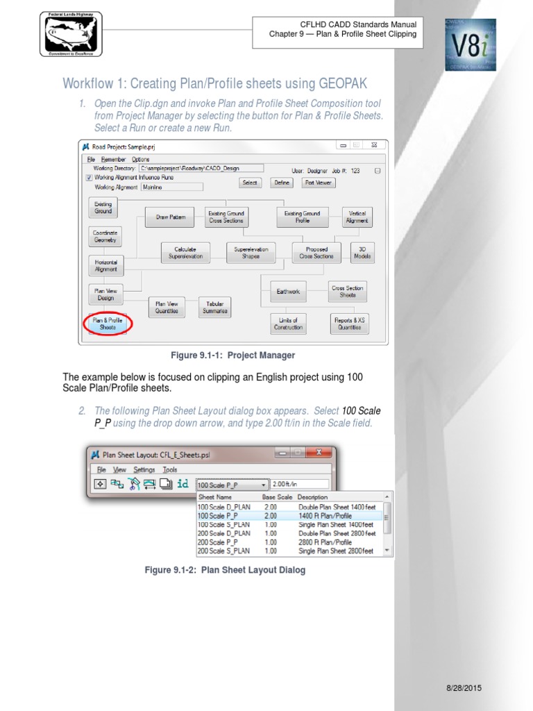 Creating Plan and Profile Sheets Using GEOPAK: A Step-by-Step Guide to ...