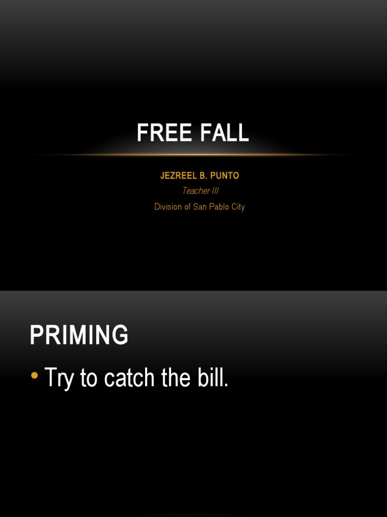 Free Fall | PDF | Force | Acceleration