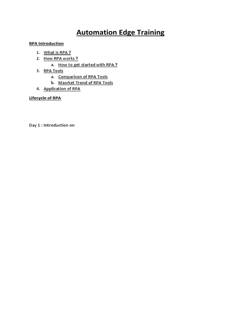 An Introduction to Robotic Process Automation: A Guide to Understanding ...