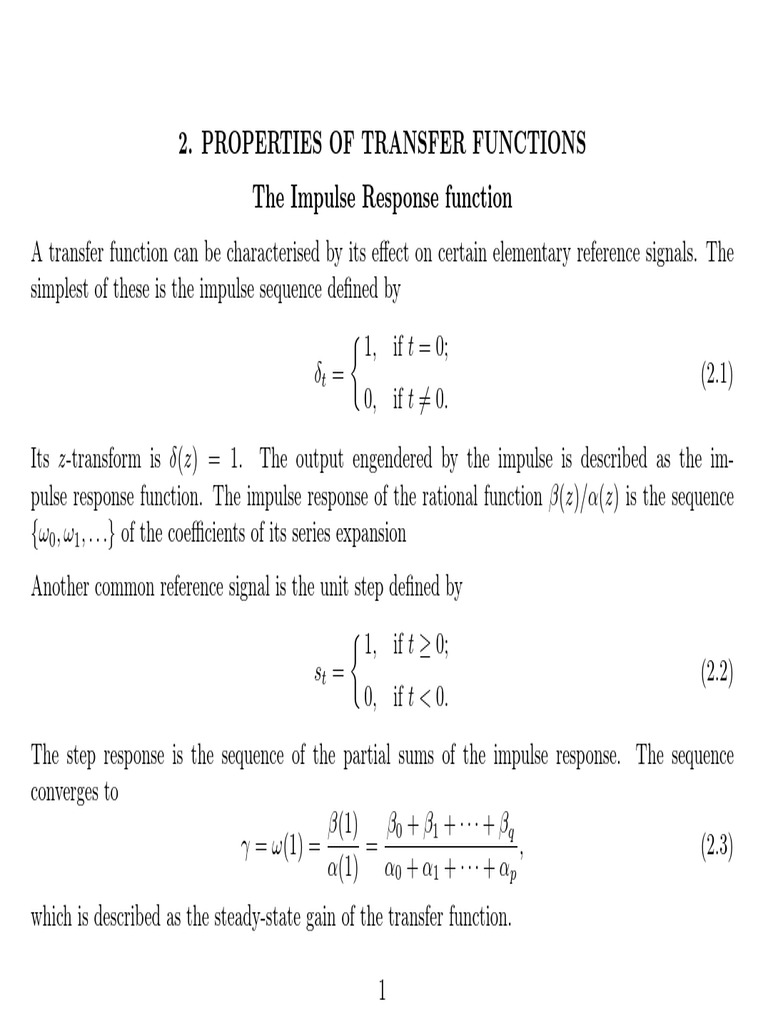 Transfer Function | PDF | Trigonometric Functions | Sine