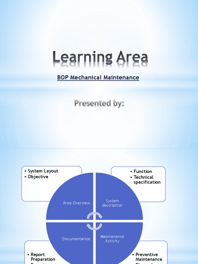 BOP Mechanical Maintenance | PDF | Water Heating | Air Conditioning