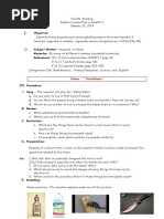 A Detailed Lesson Plan in Grade 2 (Physical Education) | PDF | Learning ...