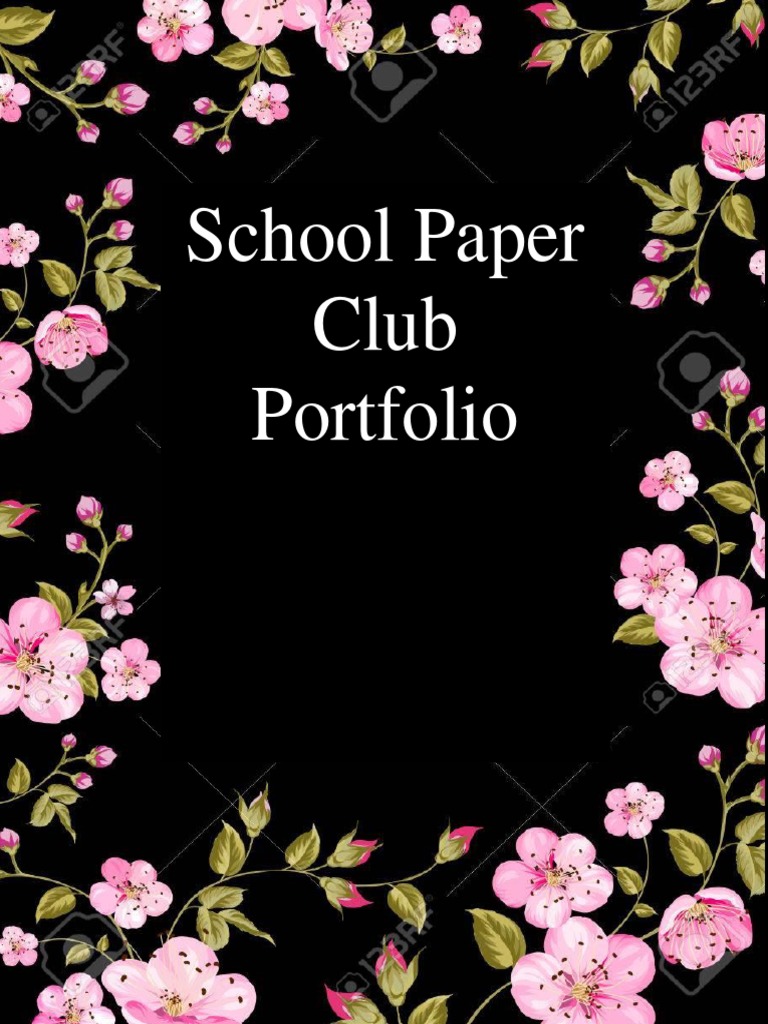 School Paper Club Portfolio | PDF
