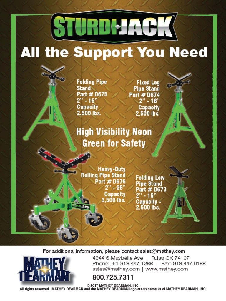 Mathey Dearman Sturdi-Jack PDF | PDF | Technology & Engineering