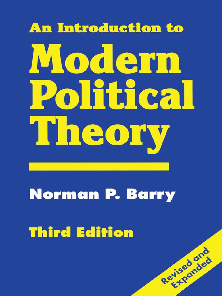 An Introduction To Modern Political Theory PDF | PDF | Positivism | Theory
