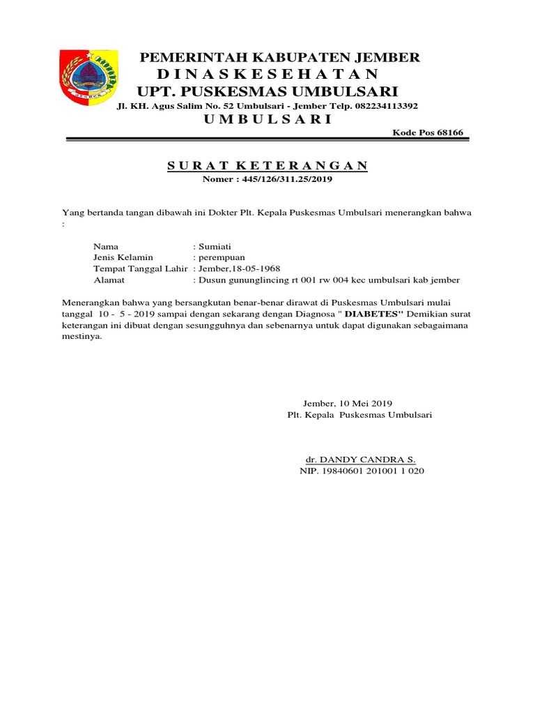 Surat Keterangan SPM | PDF