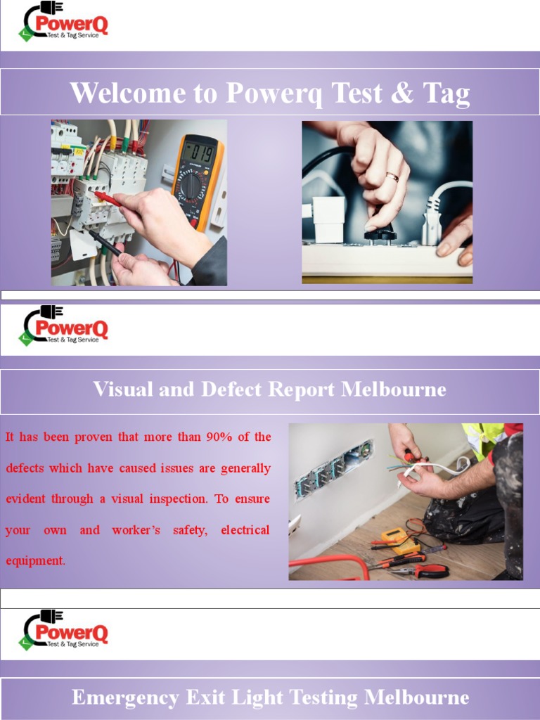 Emergency Exit Light Testing Melbourne | PDF