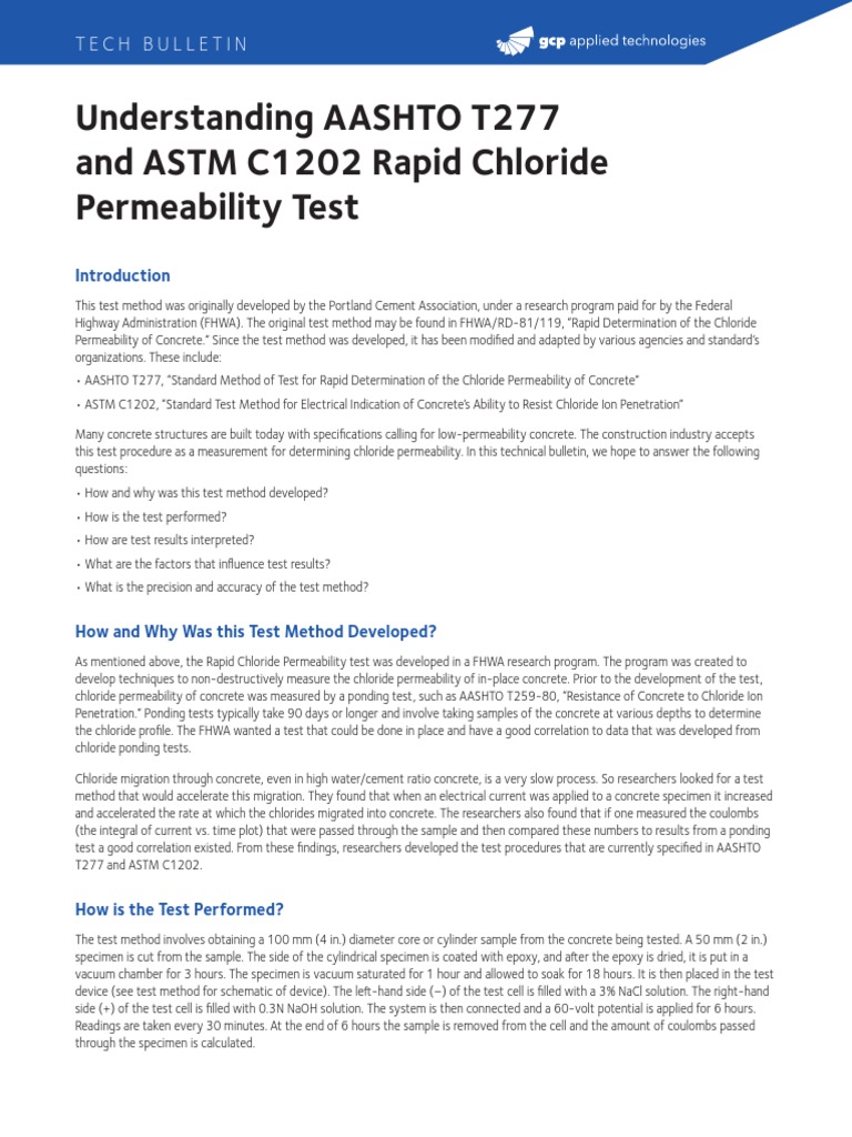RCPT Astm c1202 | PDF | Trademark | Concrete