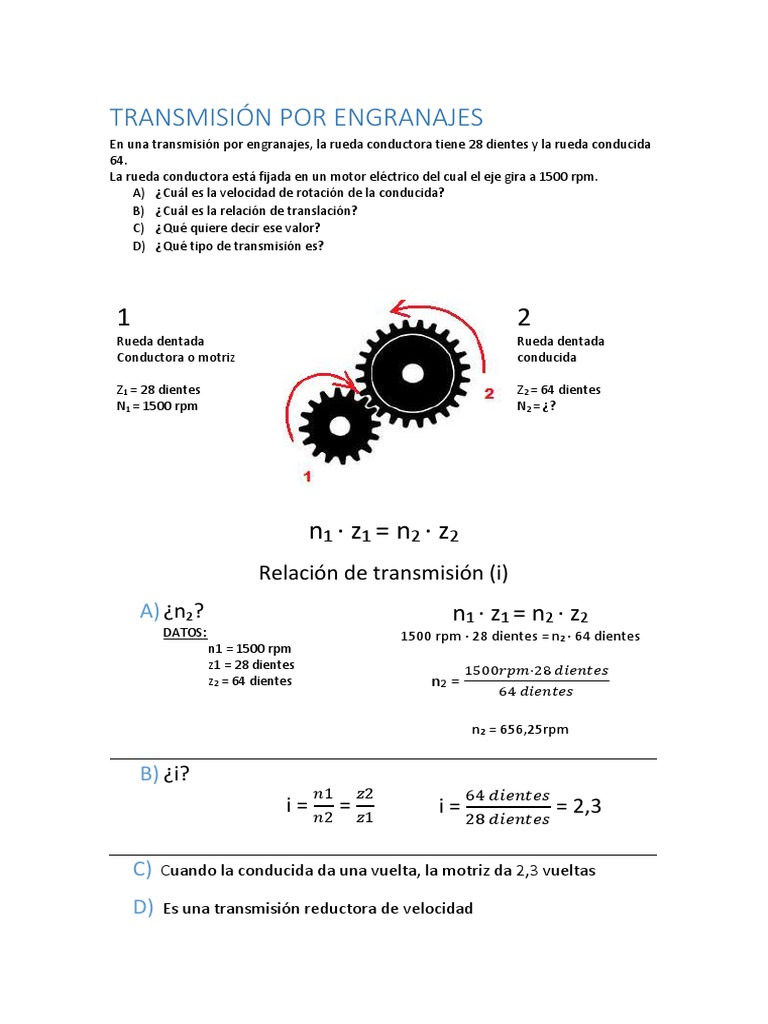 Apuntes Engranajes Pdf