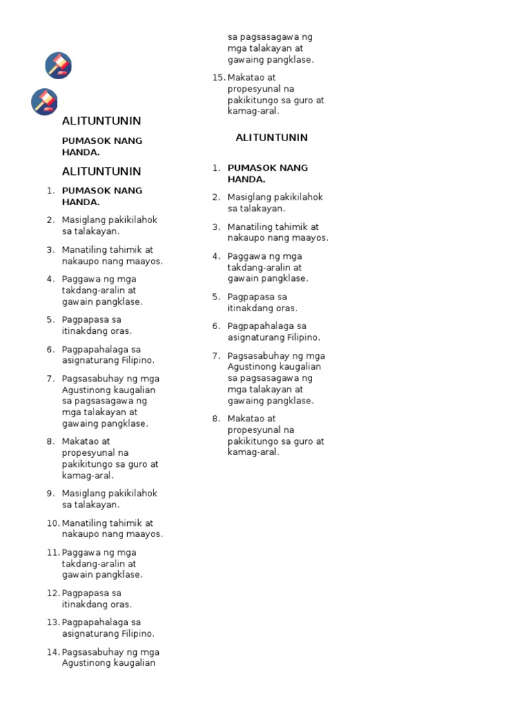 ALITUNTUNIN | PDF