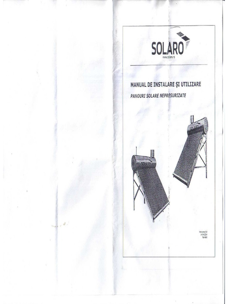 Manual Instalare Solar | PDF