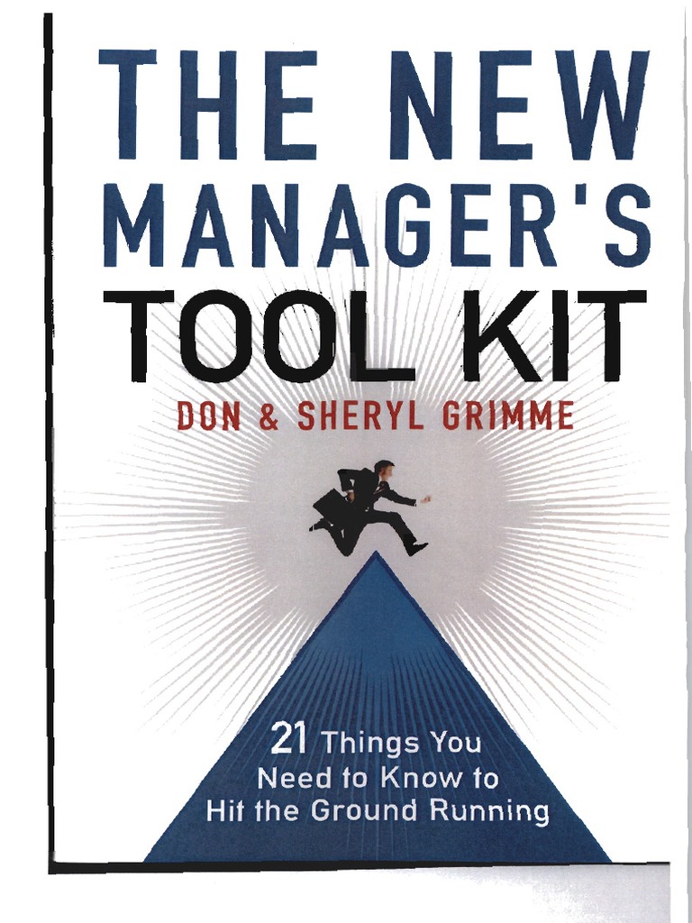 The New Manager's Tool Kit | PDF