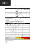 Contoh Form JSA | PDF