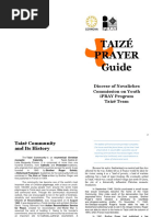 Taize Guide Booklet | PDF | Prayer | Singing