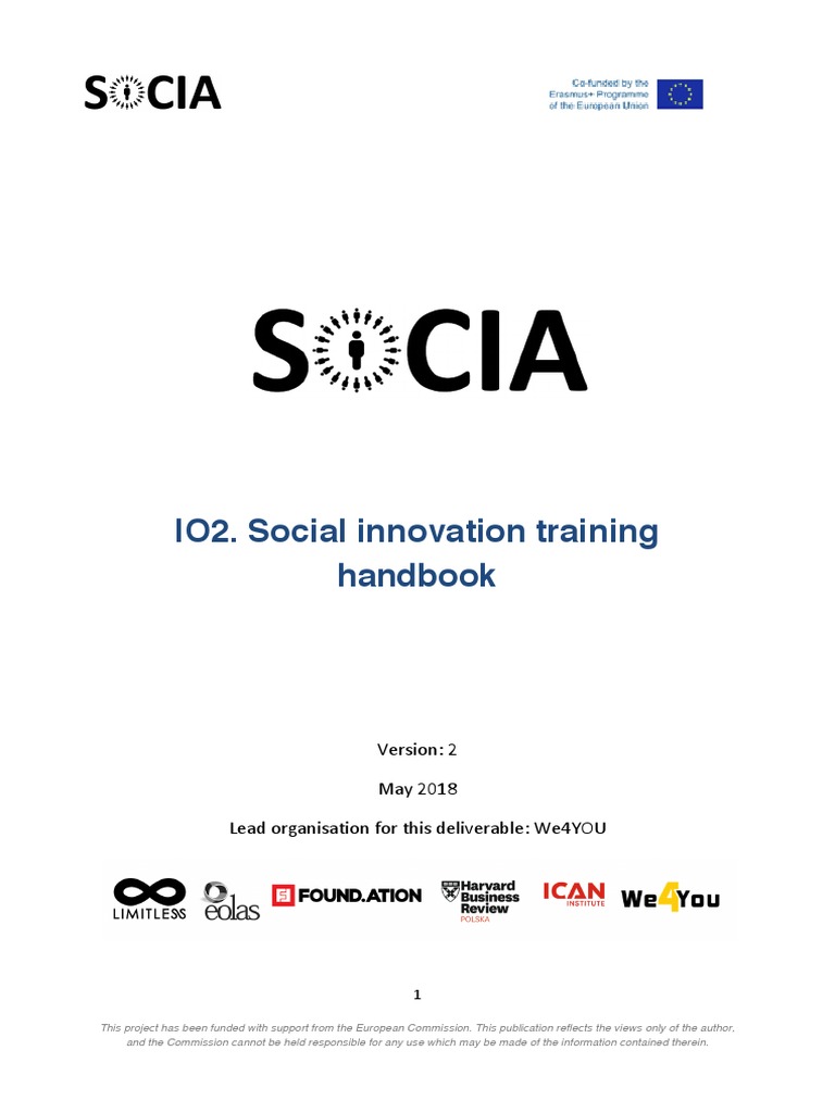 Intellectual Output 2 | PDF | Innovation | International Labour ...