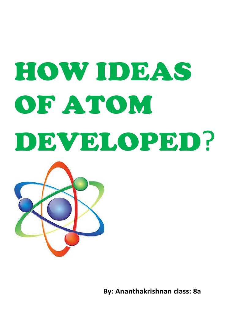 How Ideas of Atom Developed | PDF | Alchemy | Chemistry