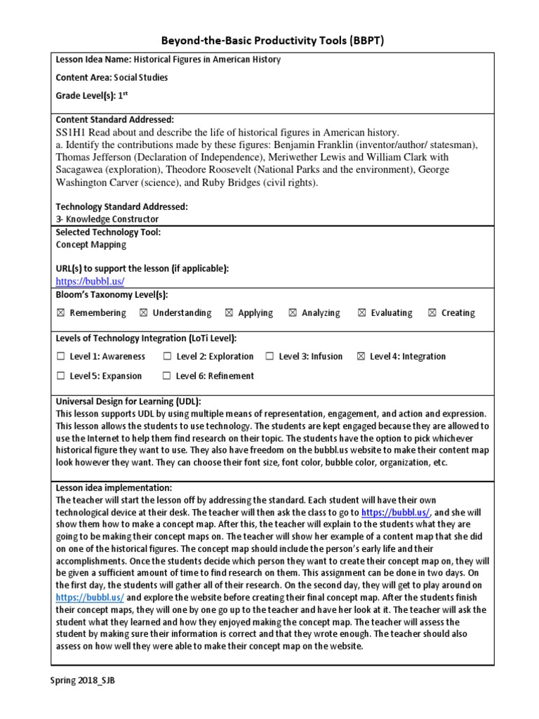 Historical Figures Concept Mapping Lesson | PDF | Concept | Psychology