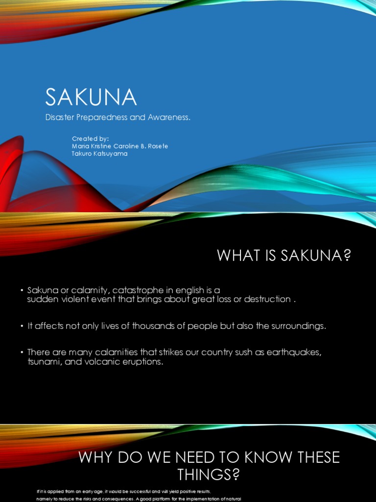 Sakuna: Disaster Preparedness and Awareness | PDF | Volcano | Volcanic Ash