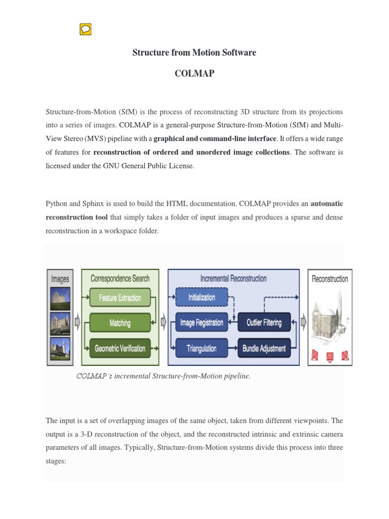 Colmap | PDF | Software | Computer Engineering