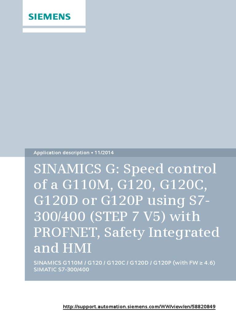 Sinamics g120 at s7-300400-pn Doku v23 en PDF | PDF | Parameter (Computer Programming) | Breach ...