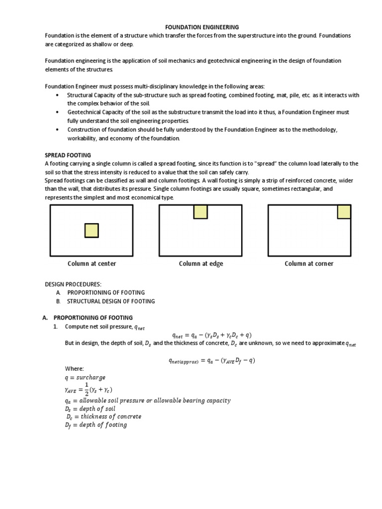 Module 1 PDF | PDF | Foundation (Engineering) | Geotechnical Engineering