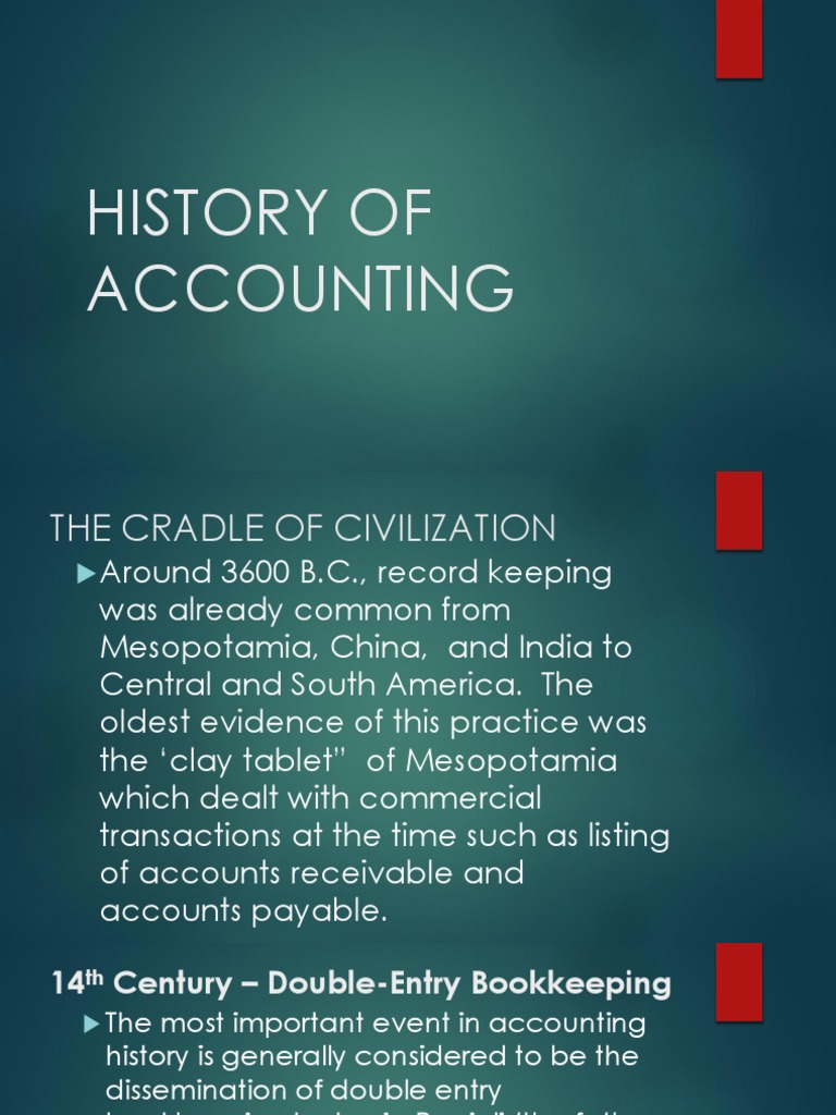Evolution of Accounting Through Ages | PDF | Accounting | Service ...