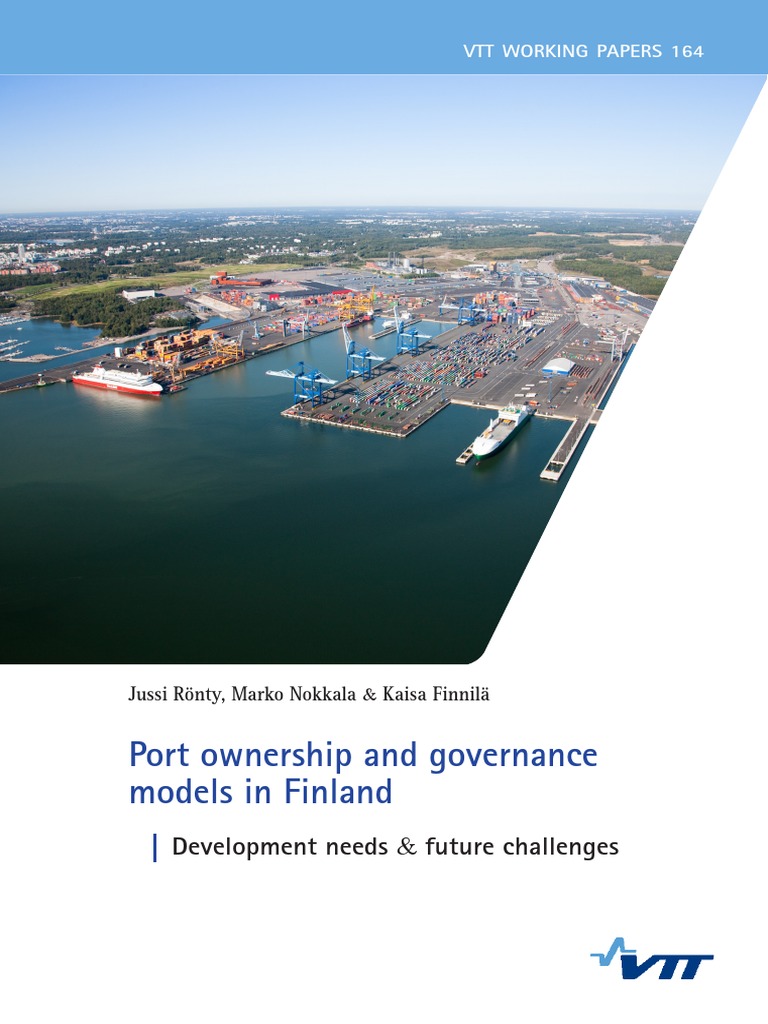Port Ownership and Governance Models in Finland: Development Needs ...