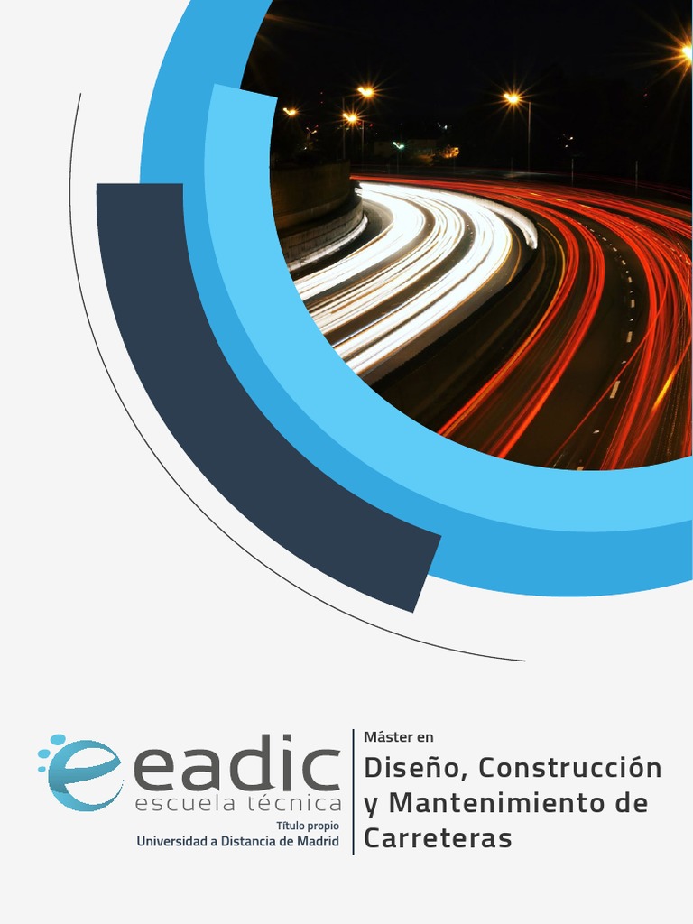 Máster en Diseño, Construcción y Mantenimiento de Carreteras | PDF ...