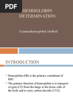 Drabkin's Reagent for Hemoglobin Testing | PDF