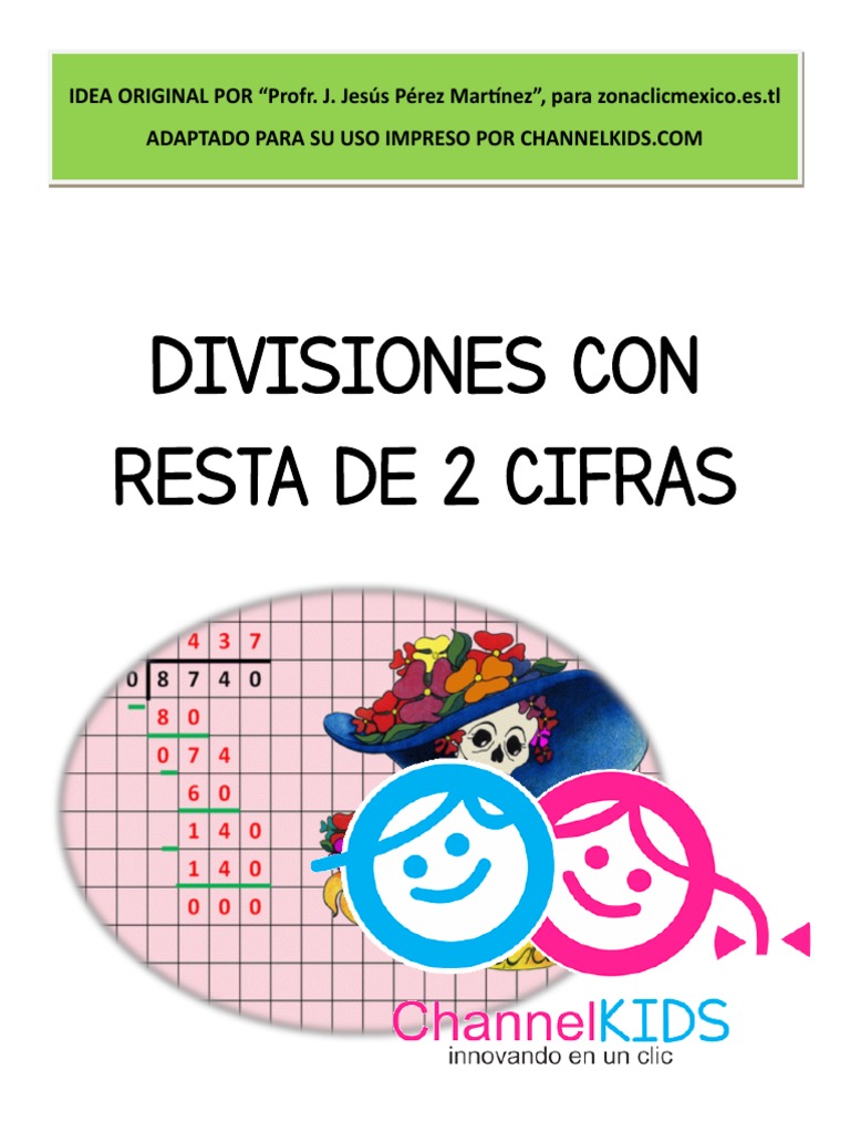 Divisiones Con Resta de 2 Cifras | PDF