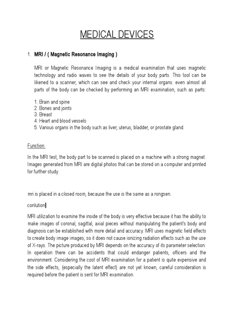 Medical Devices | PDF