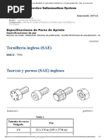 Tabla de Torque de Tornillos Example | PDF | Ingeniería mecánica | Enseñanza de matemática