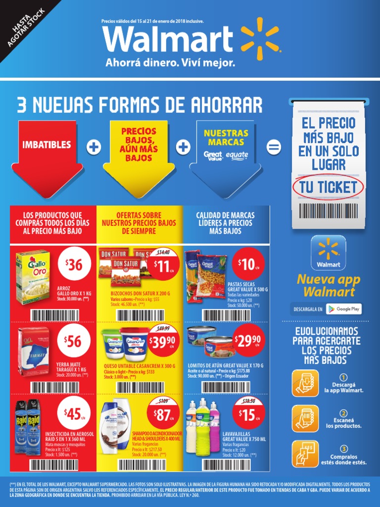 Walmart Catalogo PDF | PDF | Alimentos | Business