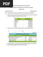 GR10 Practical Test CAT | PDF