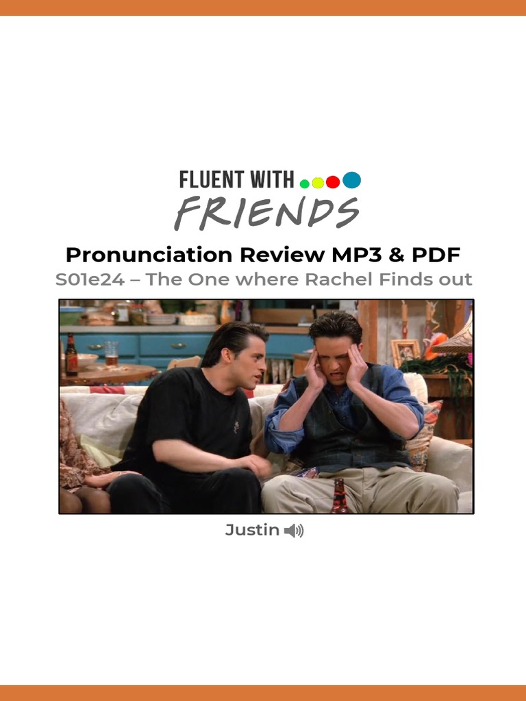 Pronunciation Guide for "The One" | PDF | Language Arts & Discipline ...